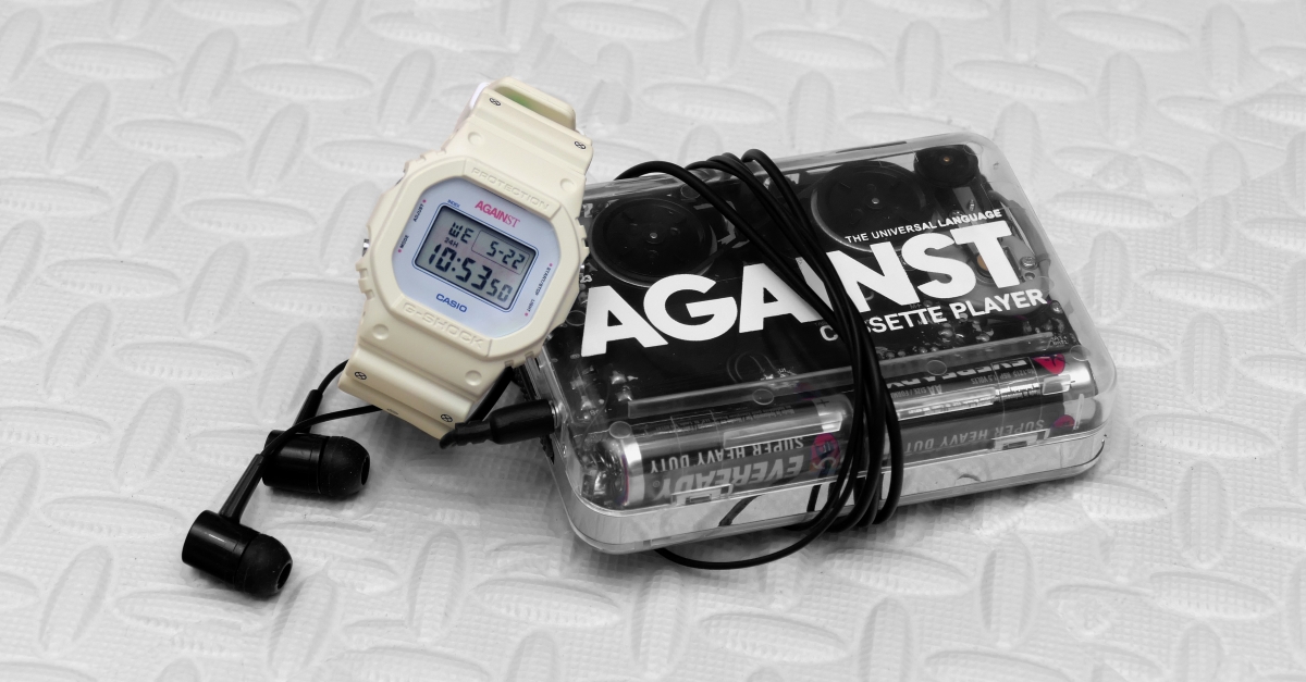 AGAINST LAB. × G-SHOCK 第二彈！
