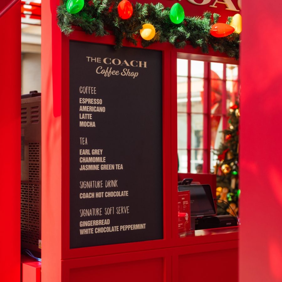 COACH HOLIDAY 快閃店來啦！一起擁抱假日的到來吧！