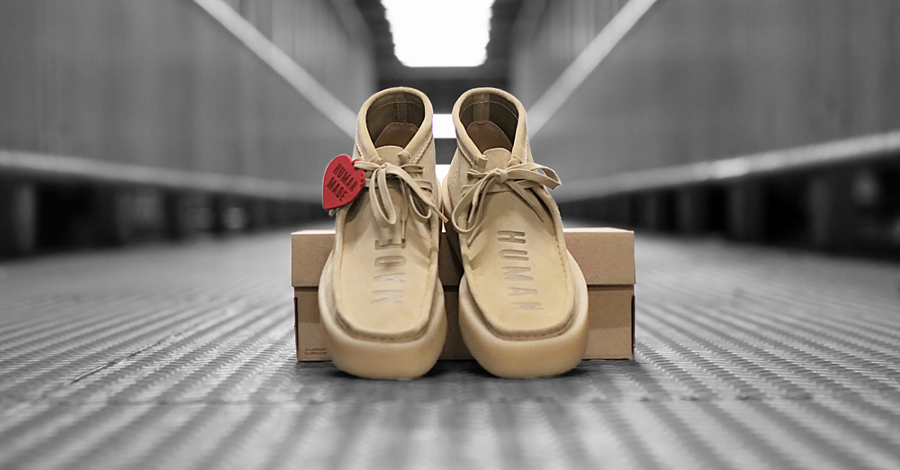 開箱文 VOL.104 - CLARKS ORIGINALS × HUMAN MADE「 WALLABEE MADE